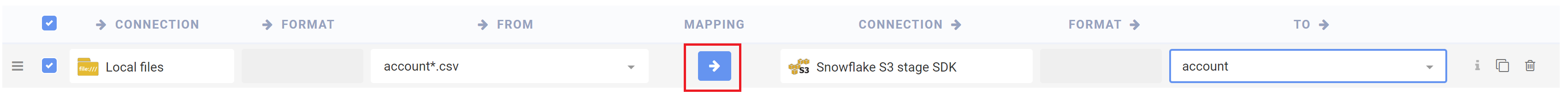 Load Files In Snowflake Using User Defined Copy Into Command Etlworks Support
