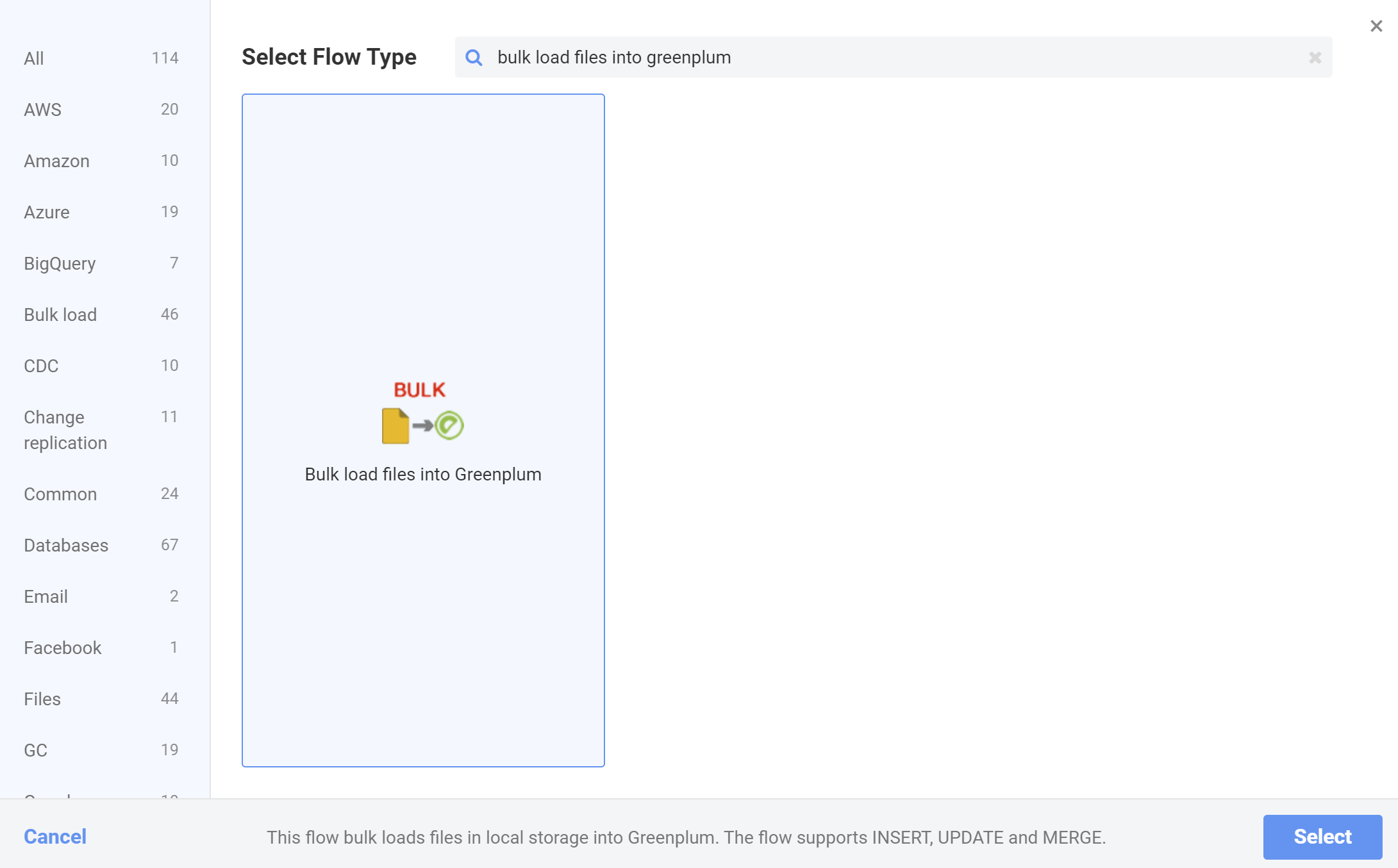 Bulk Load Files In Server Storage Into Greenplum Etlworks Support