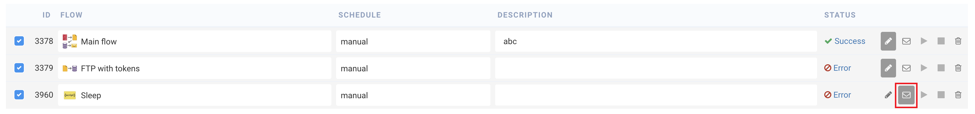 Schedule And Run Flows In The Integration Agent Etlworks Support