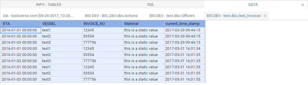 Work With Data Grids In The Etlworks Explorer Etlworks Support
