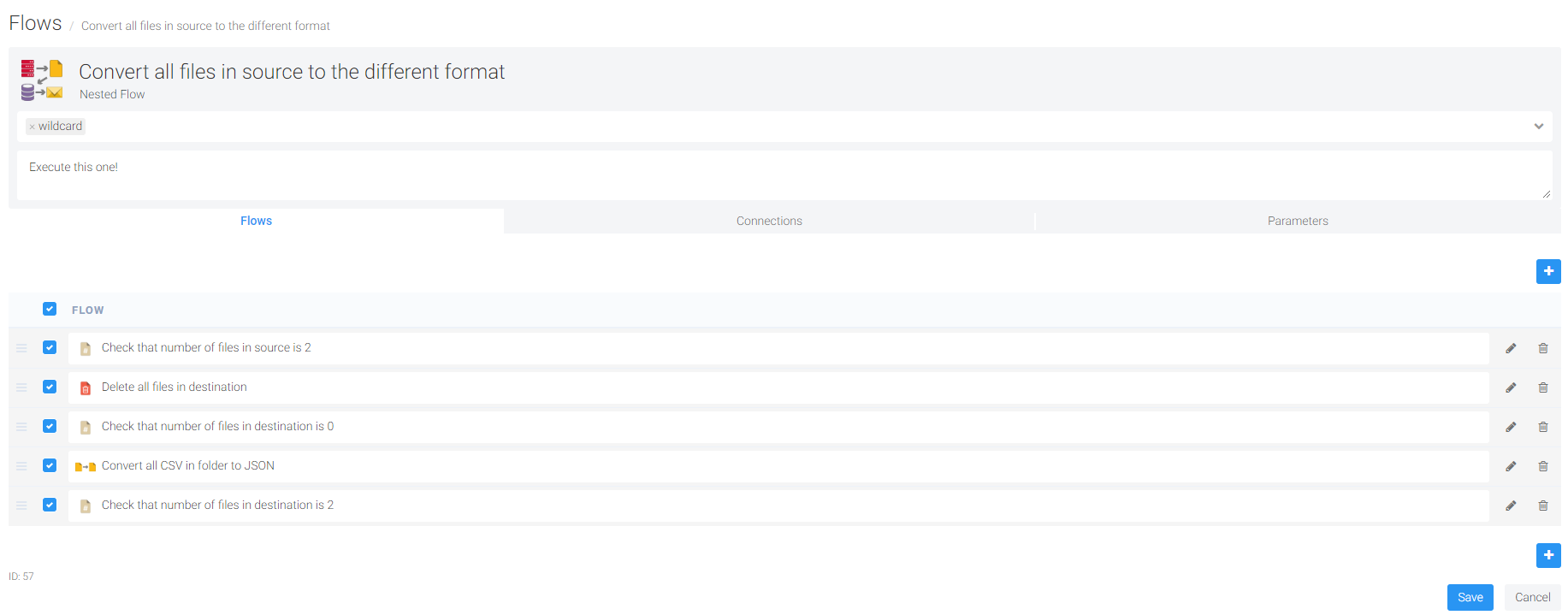 Complex Workflow Nested Flow Etlworks Support