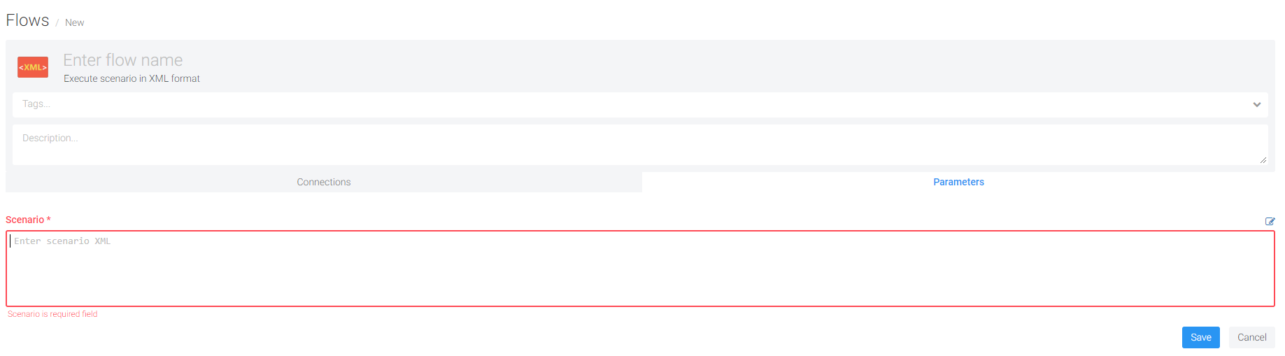 Etl Scenario In Xml Format Etlworks Support