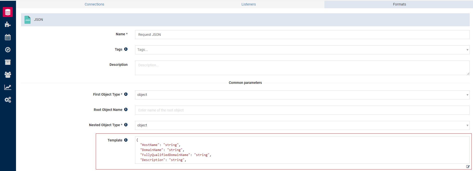 Use templates to define fields – Etlworks Support
