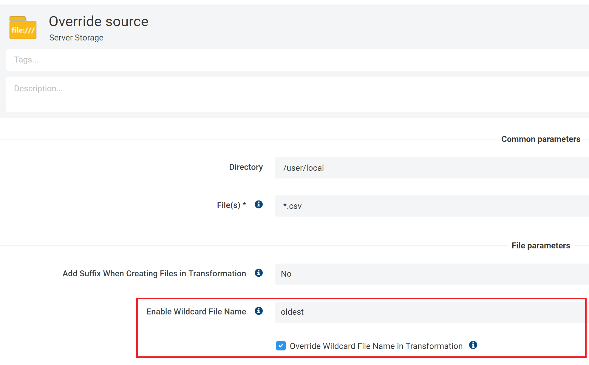 A Transformation Where A File Is A Source Etlworks Support