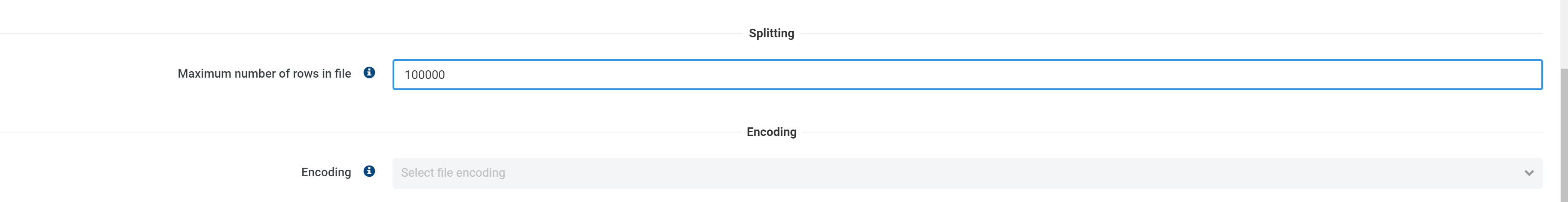 Split A Csv File When Creating It Etlworks Support