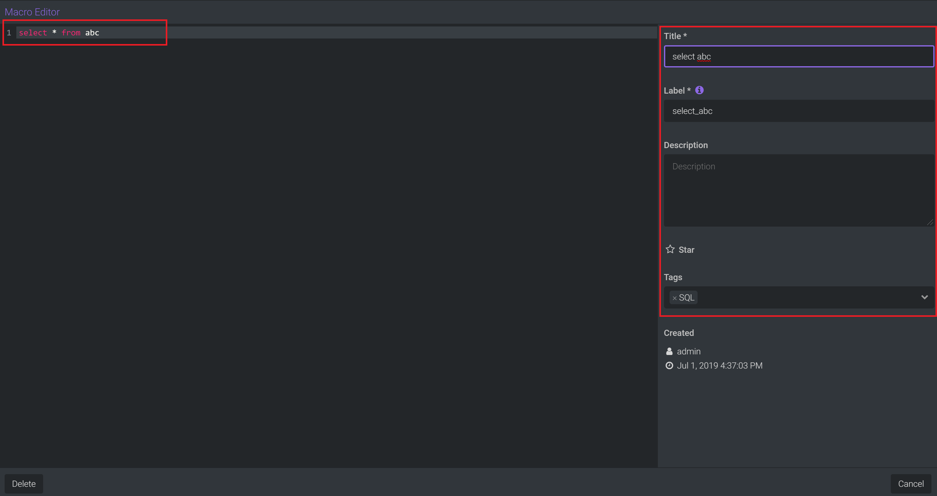 Use Code Editor And Code Library To Write Scripts In Sql Javascript Python And Xslt 