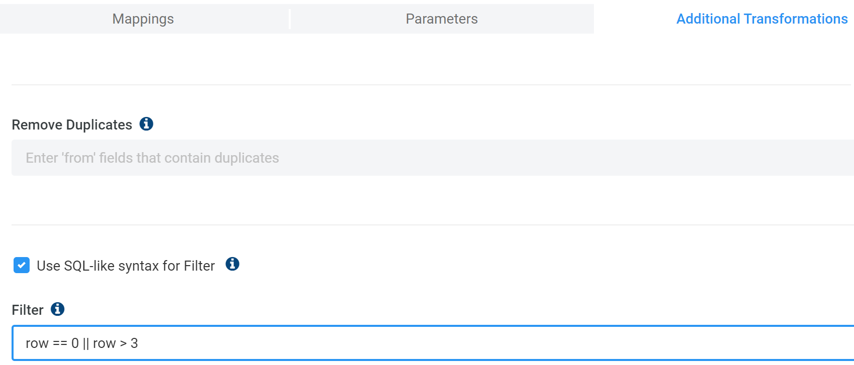 Filter Rows In A Flat File Etlworks Support
