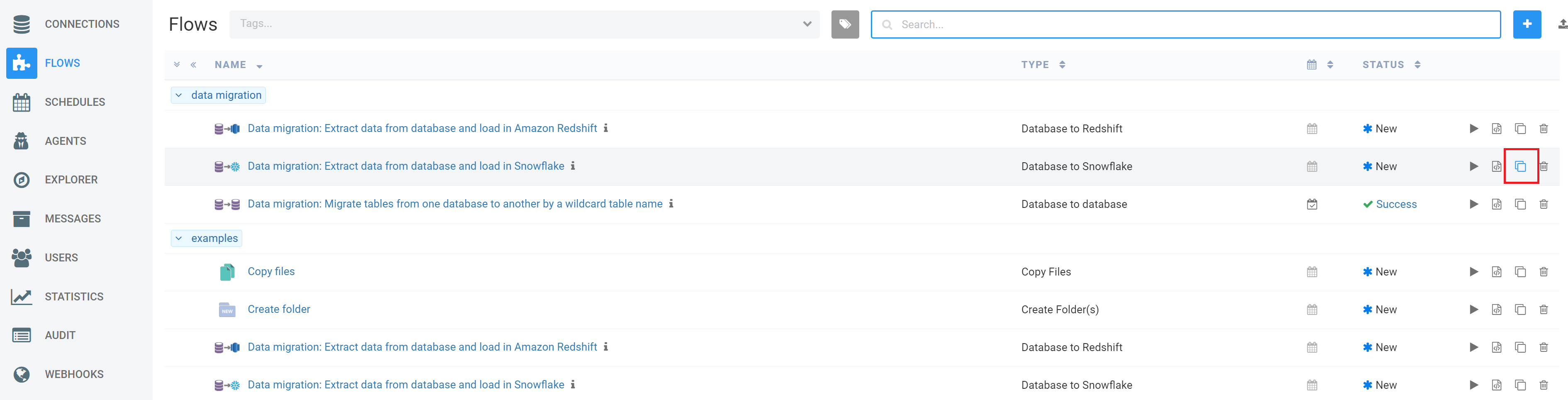 Duplicate Export And Import A Flow Including All Its Connections And Formats Etlworks Support