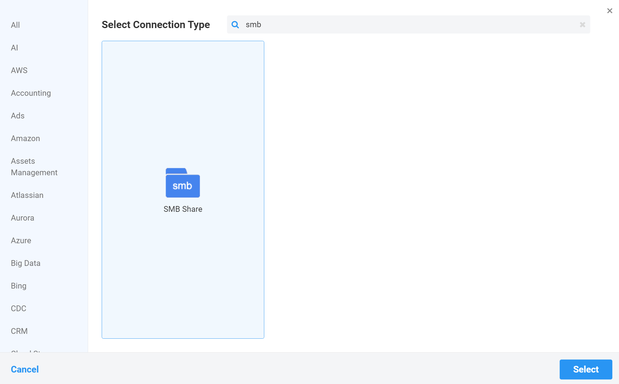 SMB Share Connector – Etlworks Support