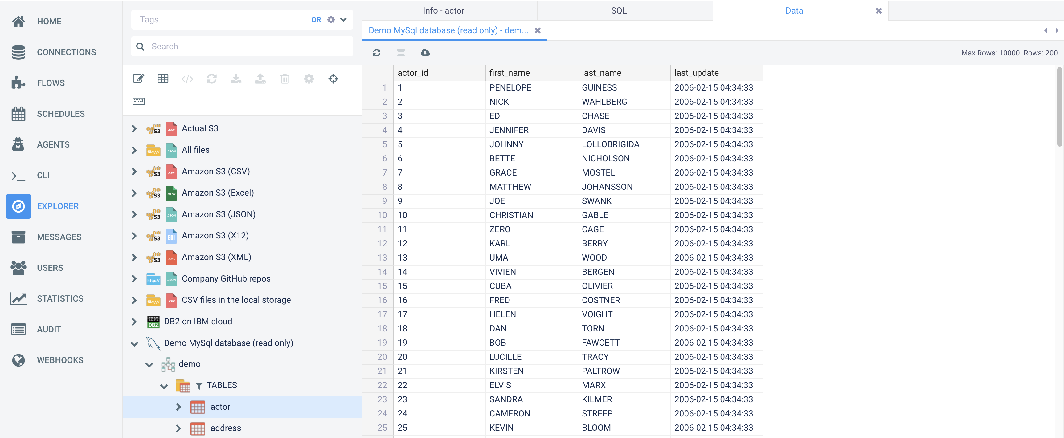 Etlworks Explorer Overview and User Interface – Etlworks Support