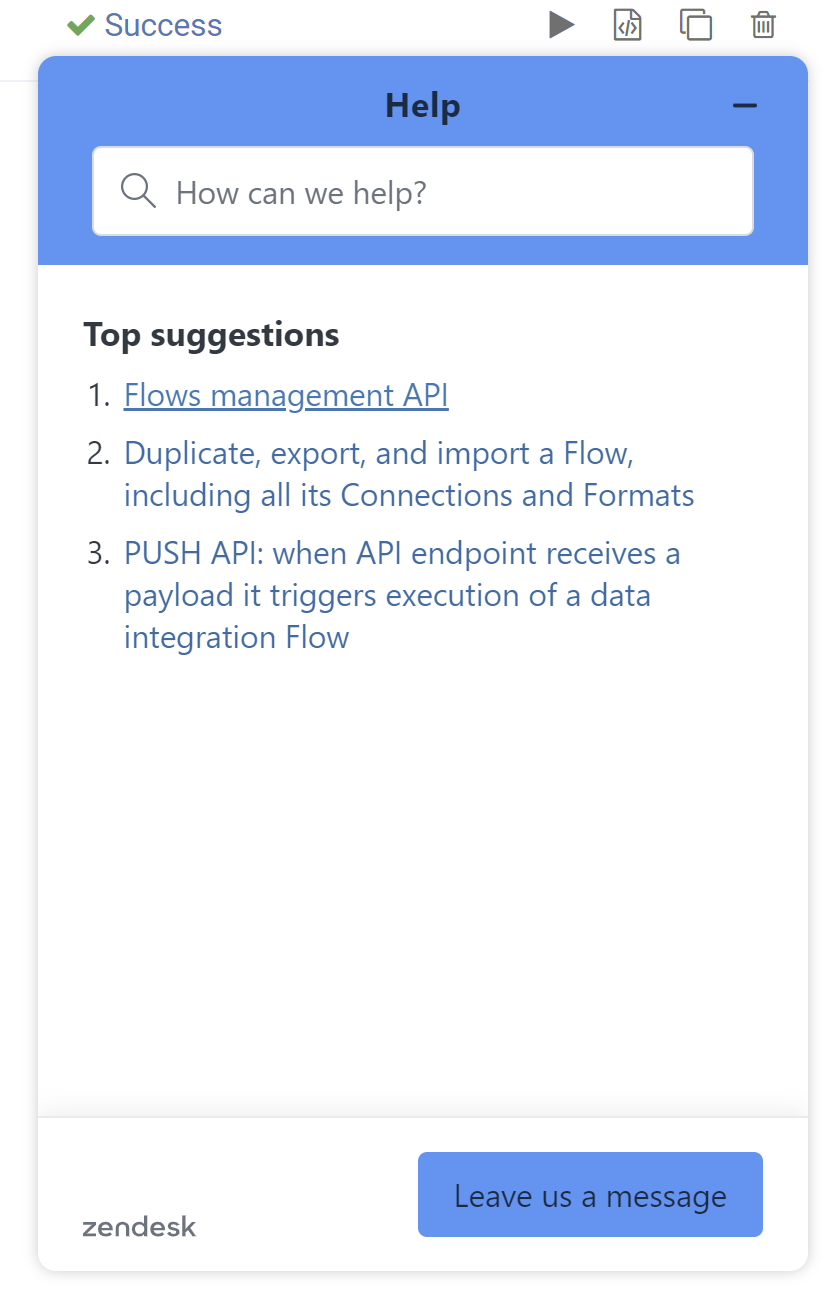 User interface in Eltworks – Etlworks Support
